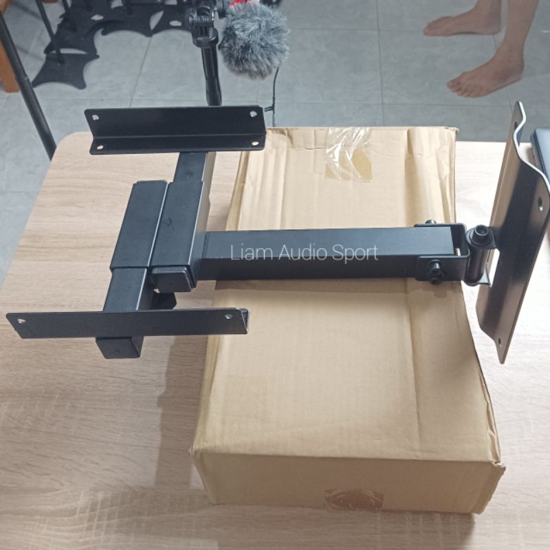 Jual BRACKET BESI TEMBOK SPEAKER BOOKSHELF/SURROUND (HARGA SEPASANG ...