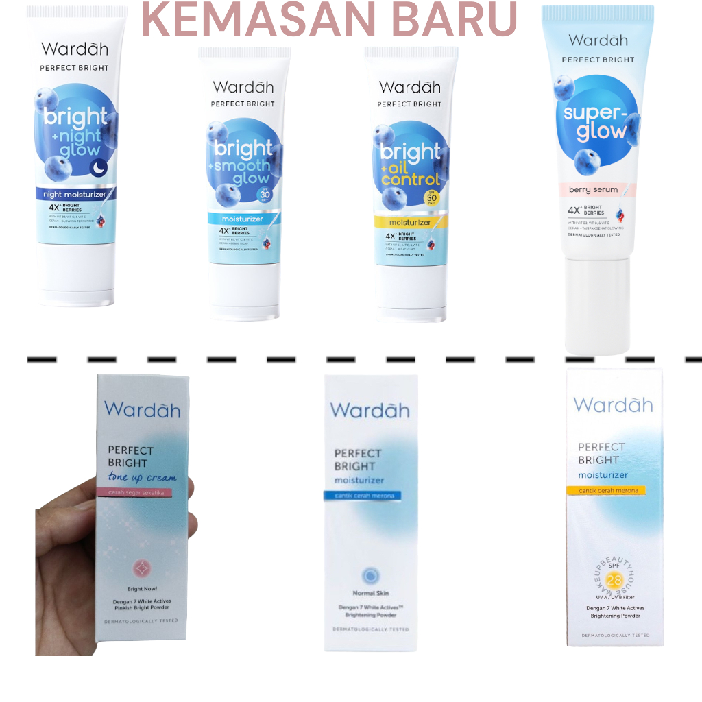 Jual Wardah cream series 20g perfect bright, perfect serum | Shopee ...