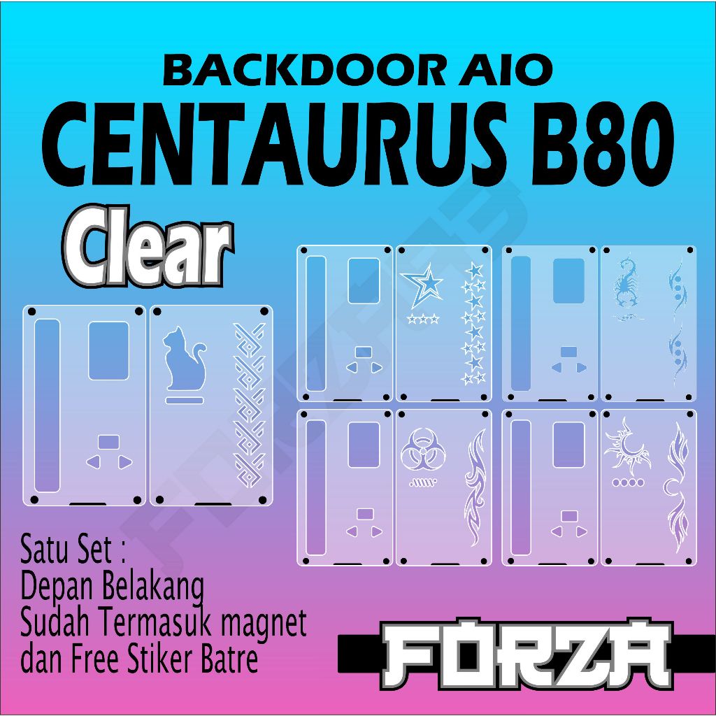 Jual PANEL FORZA93 B80. BISA CUSTOM | Shopee Indonesia