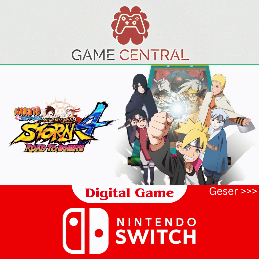 Jual Naruto Shippuden Ultimate Ninja Storm 4 Nintendo Switch Digital ...