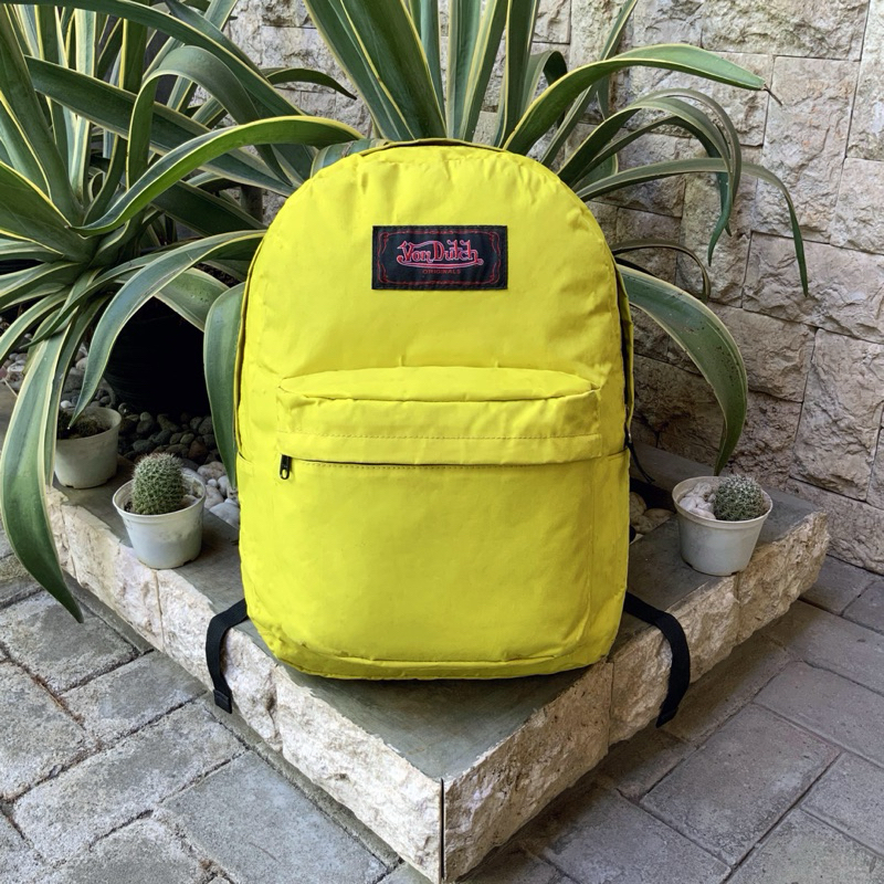 Jual VON DUTCH VINTAGE LIME BACKPACK X JANSPORT | Shopee Indonesia