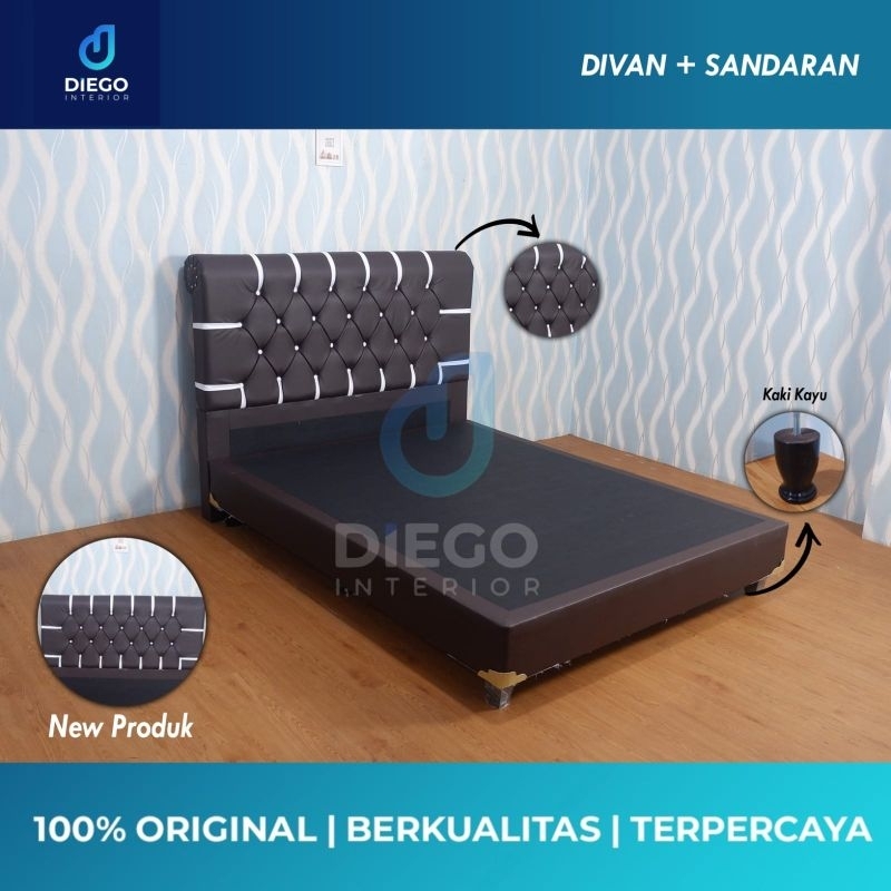 Jual Divan Dipan Sandaran Royal Rangka Tempat Tidur Untuk Kasur matras ...
