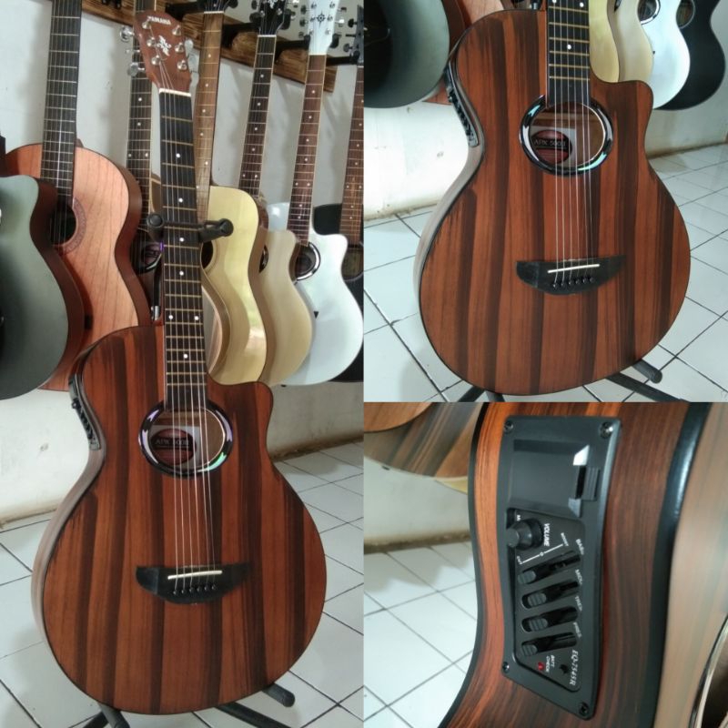 Jual [MURAH] Gitar Yamaha Apx500ii Akustik Elektrik Custom Tanam Besi ...