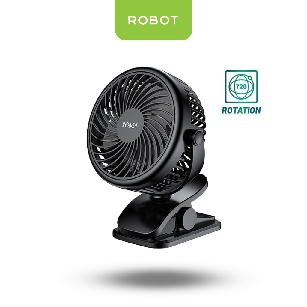 Jual ROBOT RT-BF10 Portable Fan, Powerbank 2000mAh Mini Fan Kipas Angin ...