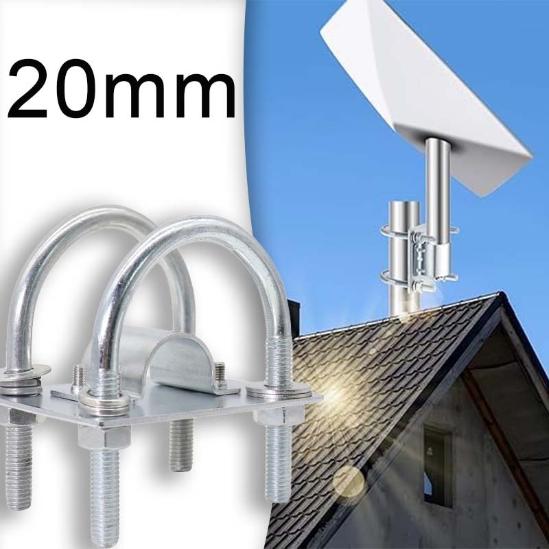 Jual Bracket Antena 20mm Breket Tiang Antena Dudukan Tiang Antena ...