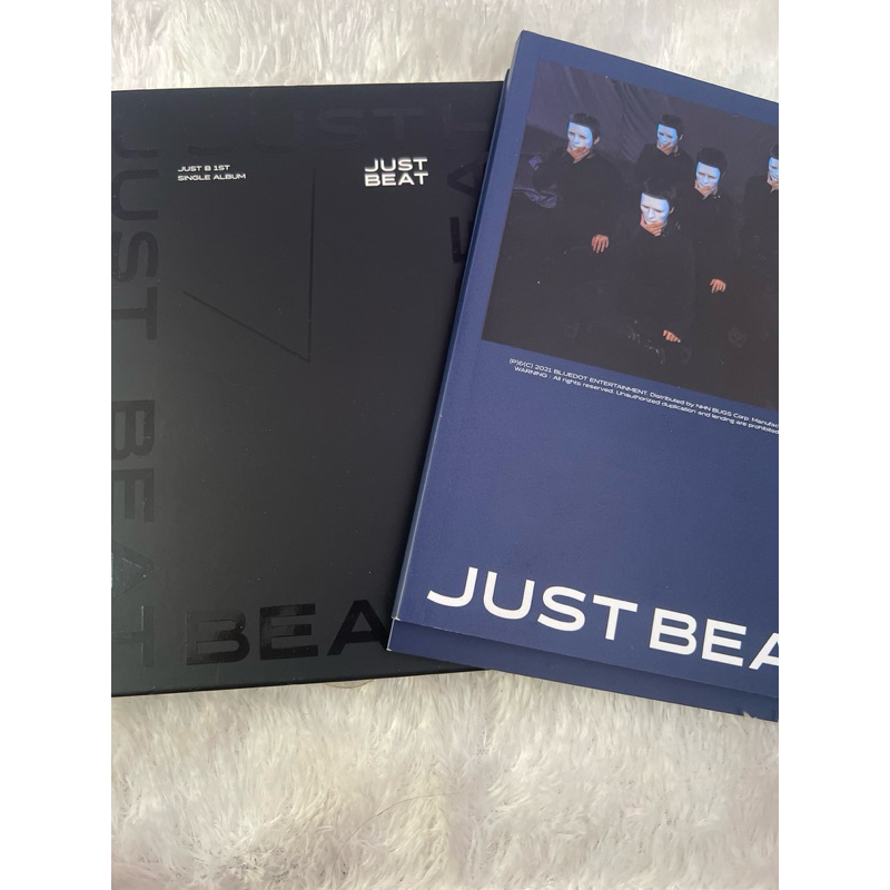 Jual official album just b beat blue black doyum chu jimin chuji lim ...
