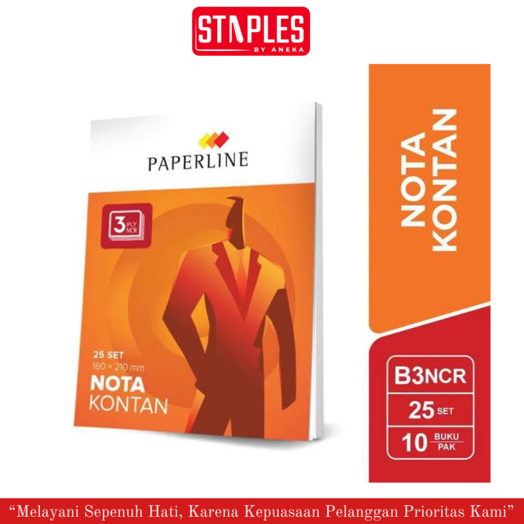 Jual Nota Kontan Besar 3ply / Nota Rangkap 3 / Nota B3 Ncr / Buku Nota ...