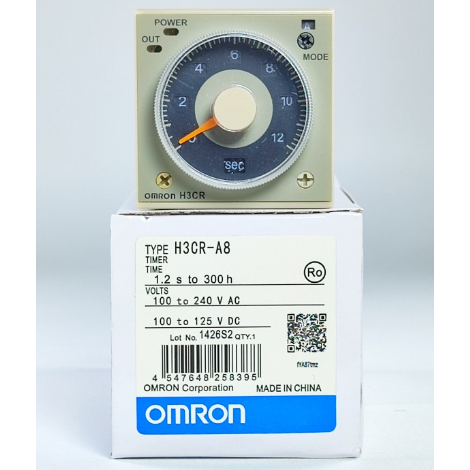 Jual Timer Omron H3CR-F8 100-240V AC/DC 1.2s to 300h Omron | Shopee Indonesia