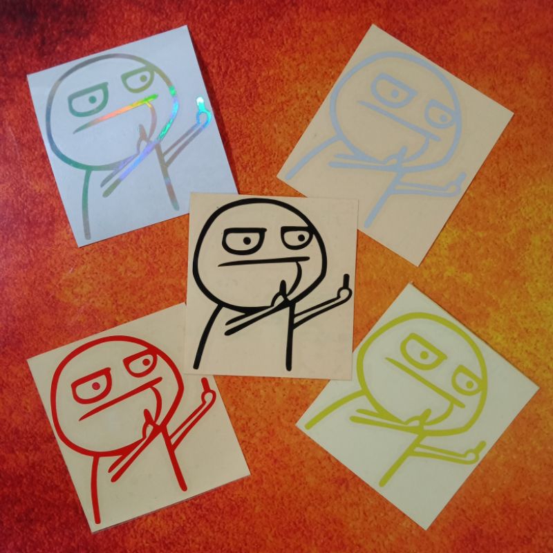 Jual Sticker Middle Finger Fucek Animasi 1 | Shopee Indonesia