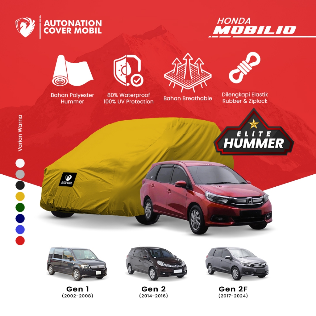 Jual Autonation Garage - Cover Mobil Honda Mobilio Elite Hummer ...