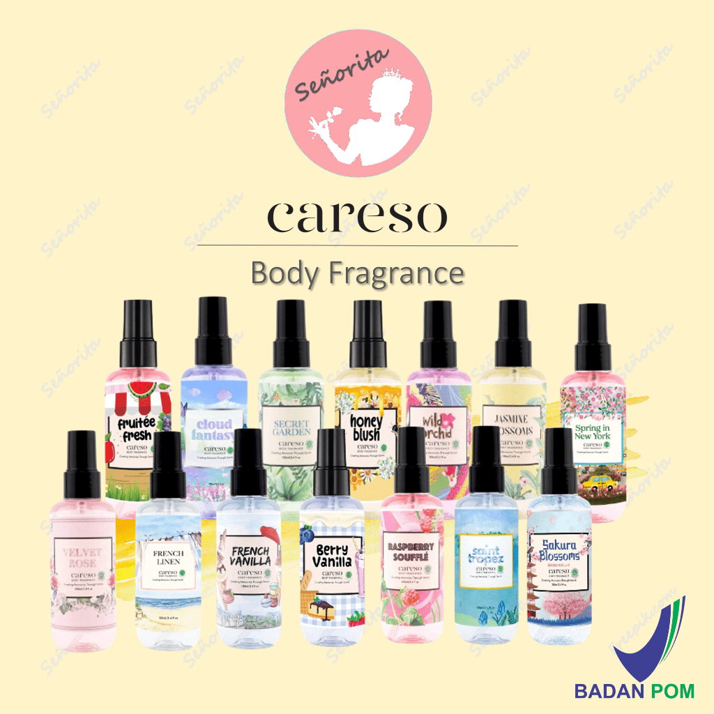 Jual CARESO Body Fragrance | Careso Parfum 100ml | Shopee Indonesia