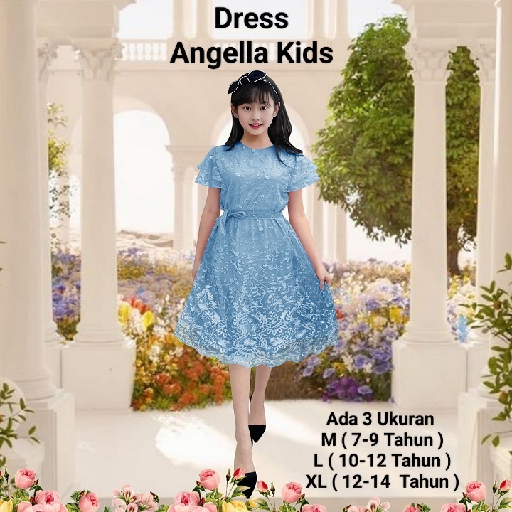 Jual Kids Drues Gaon Natal Dress Anak Perempuan 3 4 5 6 Tahun Gaum Ank ...