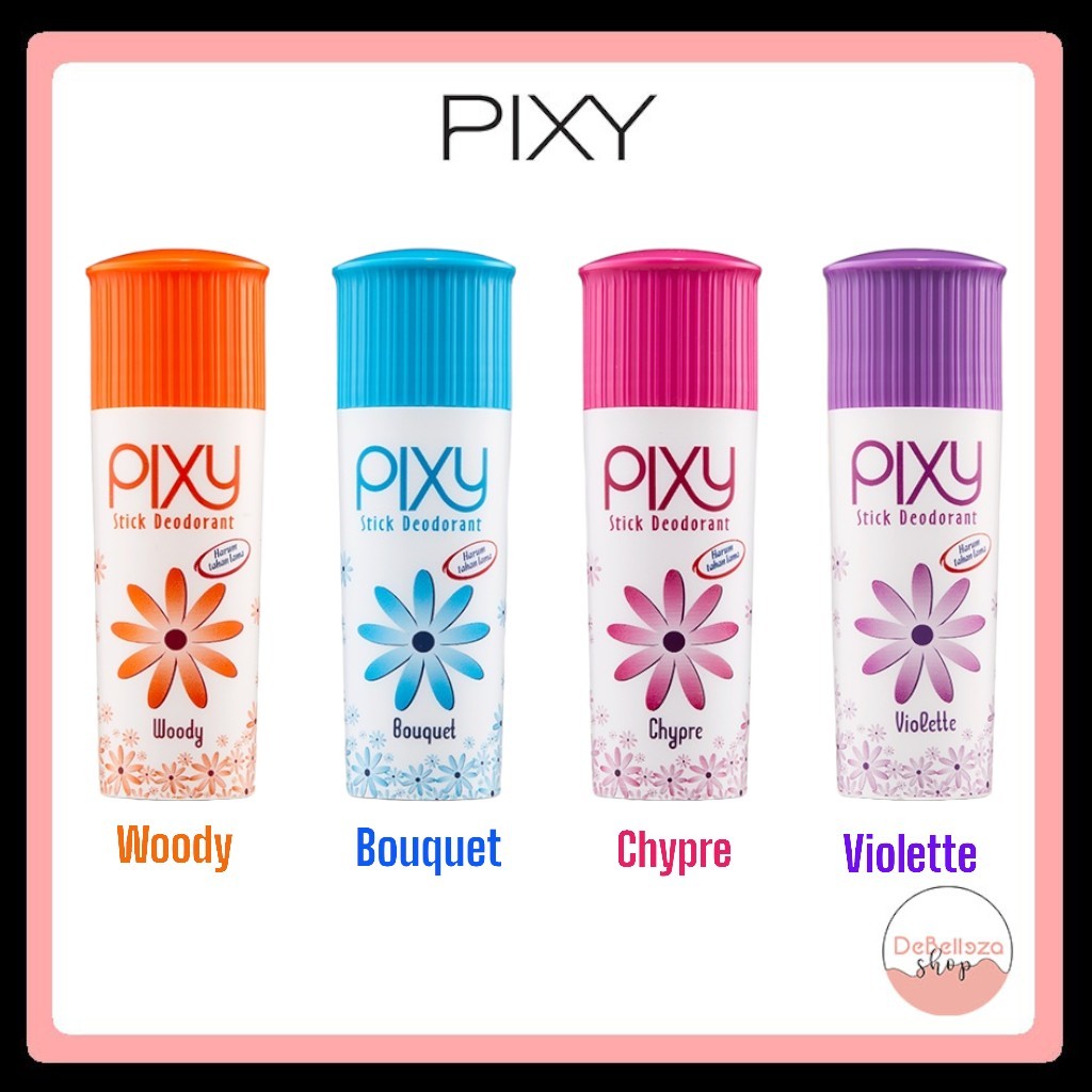 Jual PIXY Stick Deodorant 34g - Roll On - Chypre - Bouquet - Violette ...