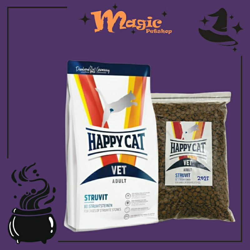 Jual Happy Cat Vet Diet Struvit Repack 1Kg | Shopee Indonesia