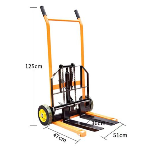 Jual Mini Hand Stacker Trolley Troli Hand Lift 200 kg | Shopee Indonesia