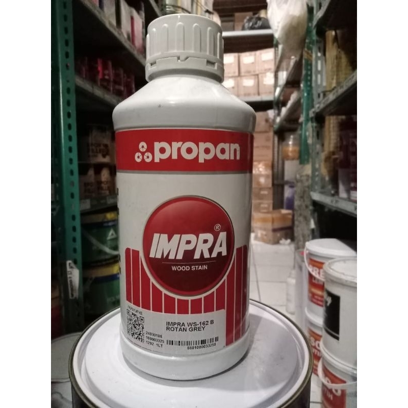 Jual propan-impra woodstain-ws 162 B-rotan grey-1kg | Shopee Indonesia