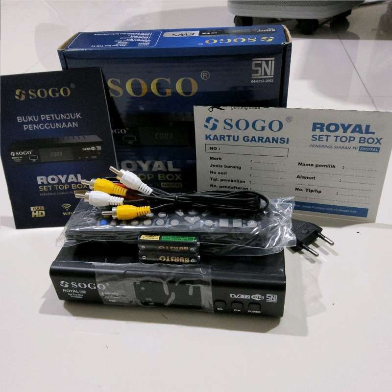 Jual SOGO SET TOP BOX ROYAL/STB SOGO ROYAL | Shopee Indonesia
