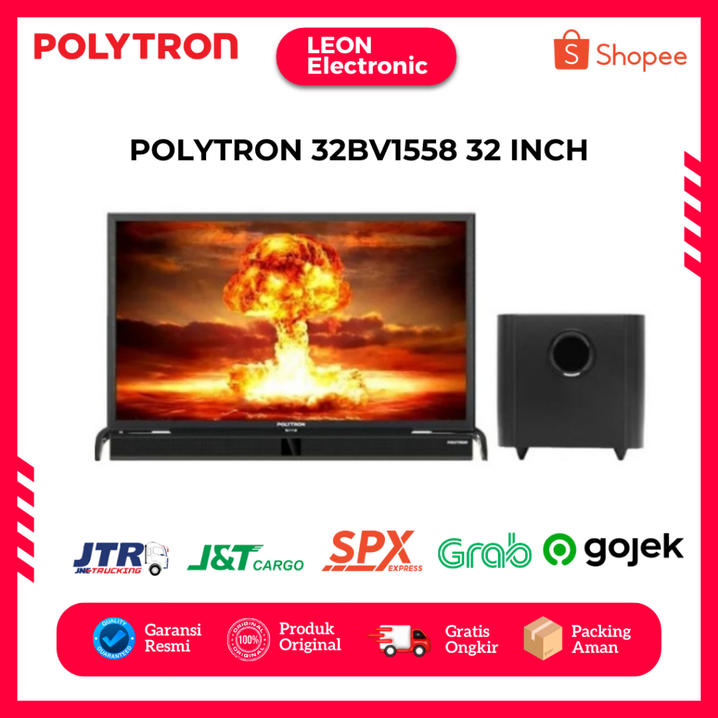 Jual POLYTRON Cinemax Soundbar DIGITAL HD LED TV 32"Inch - PLD 32BV1558 | Shopee Indonesia