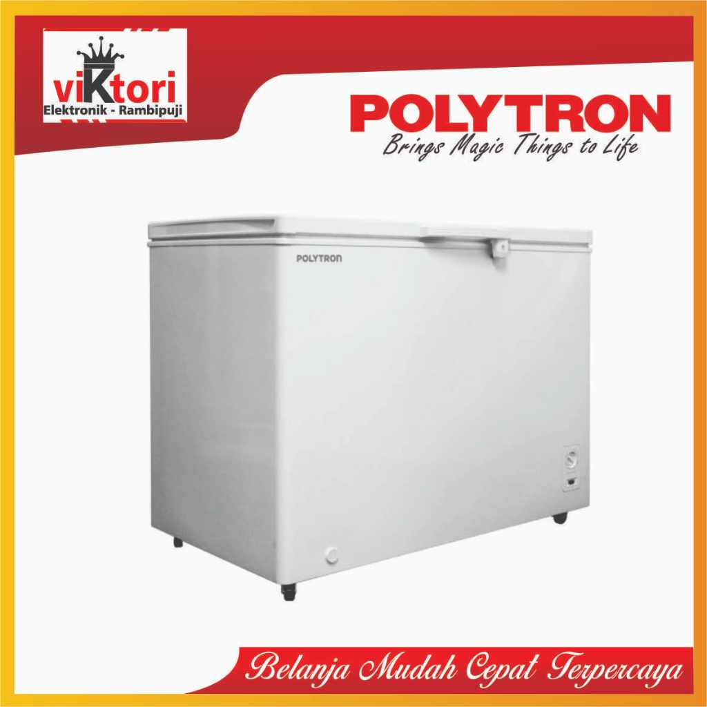 Jual Chest Freezer Polytron PCF 318 / Freezer Box Polytron 300 liter ...