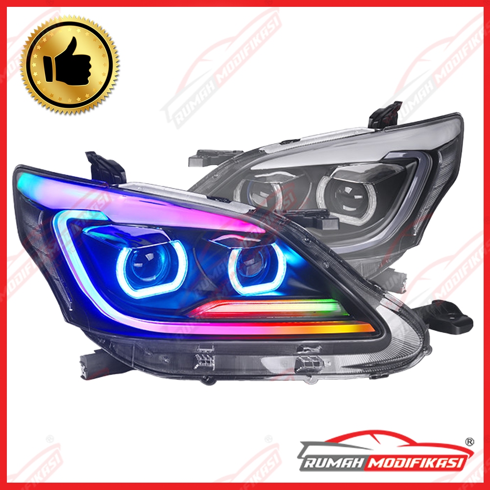 Jual HEAD LAMP - TOYOTA GRAND INNOVA 2012-2015 - 2 BILED PROJECTOR ...