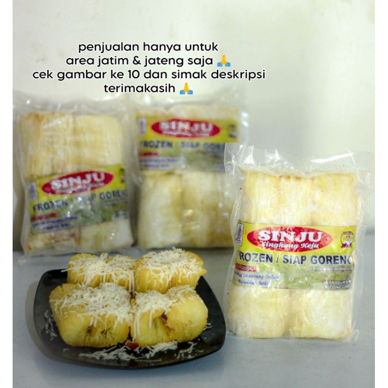 Jual Singkong Keju SINJU frozen siap goreng 750gr termurah | Shopee ...