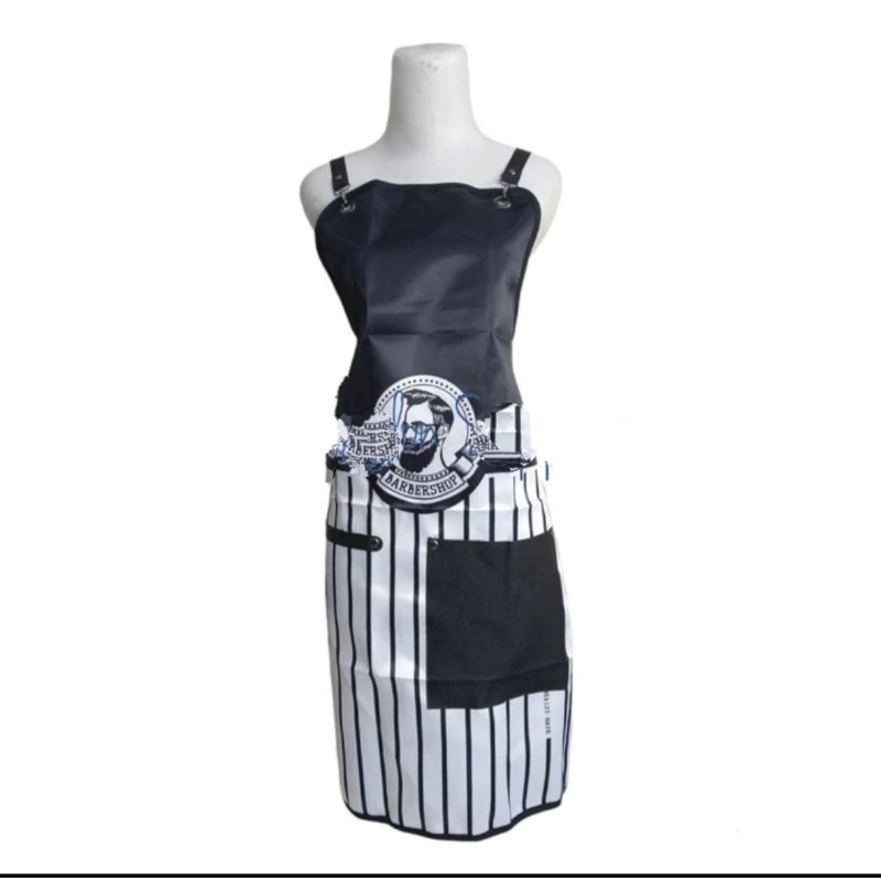 Jual KEP / KIP CELEMEK APRON SALON / BARBER POTONG RAMBUT GARIS ...
