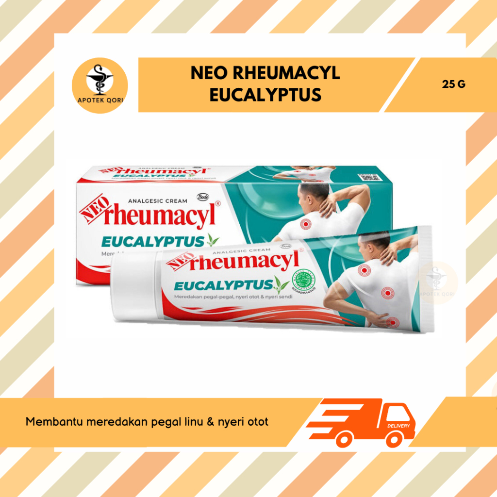 Jual NEO RHEUMACYL EUCALYPTUS CREAM 25 GRAM | Shopee Indonesia