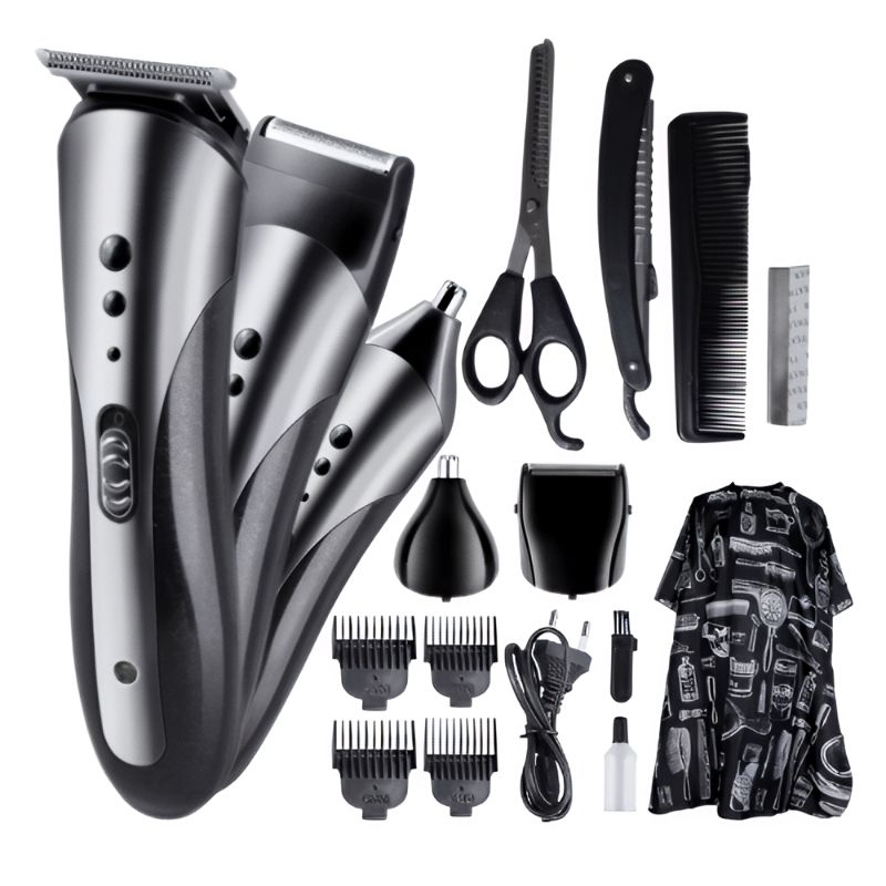 Jual ( COD ) Mesin Cukur Rambut Cas KEMEI Alat Potong Rambut Tanpa Kabel Cukuran Kumis Jenggot ...