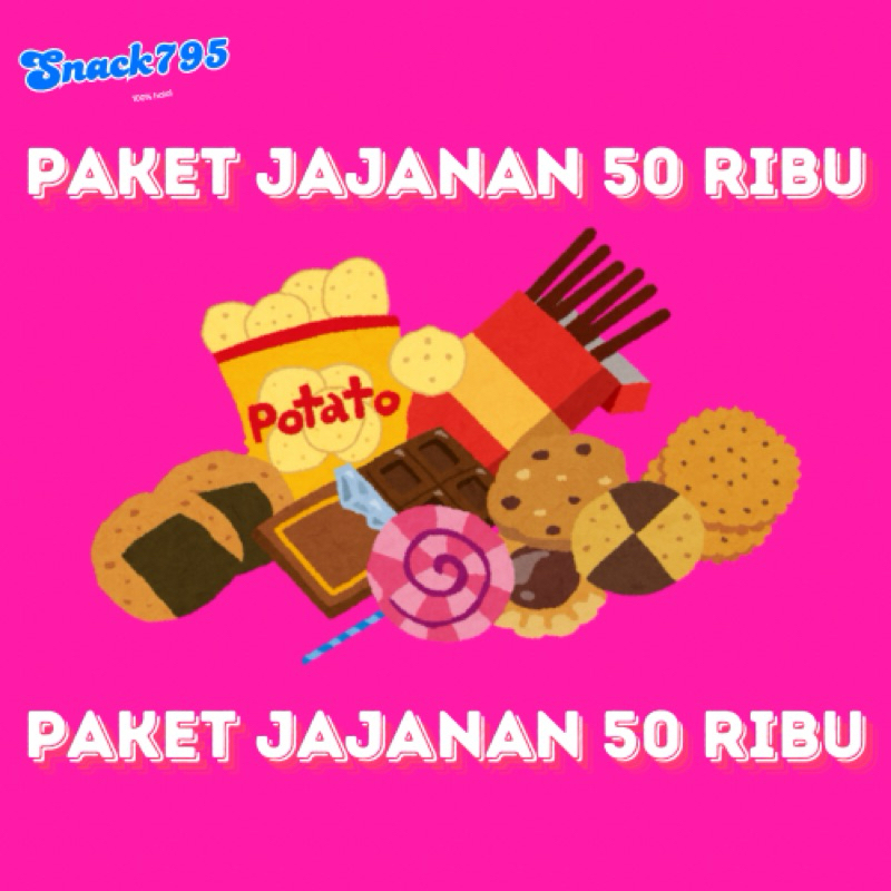 Jual PAKET JAJANAN 50RB | Shopee Indonesia