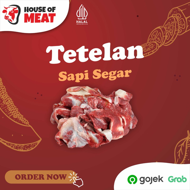 Jual Tetelan Daging Sapi Segar Lokal kualitas PREMIUM | Shopee Indonesia