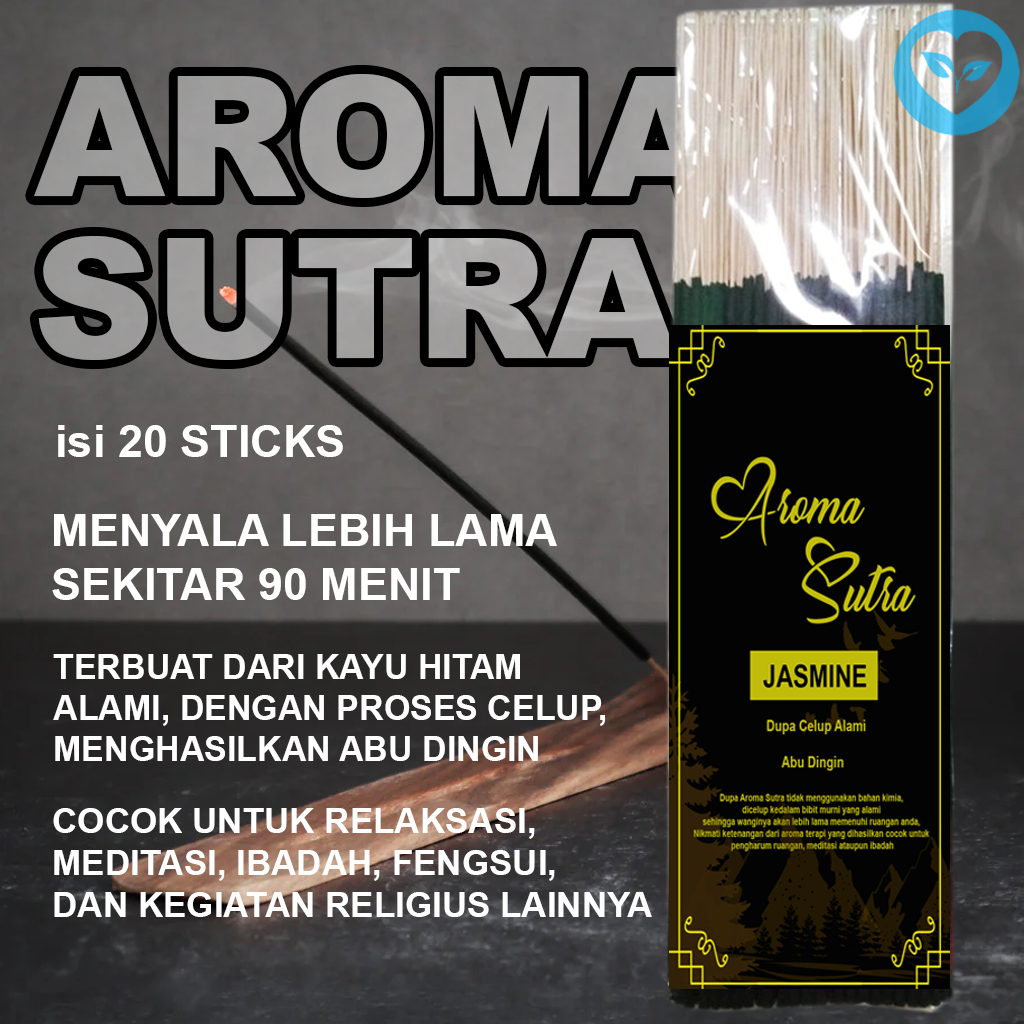 Jual Dupa Wangi Aromaterapi Meditasi/Ibadah Relaksasi Jasmine isi 20 ...