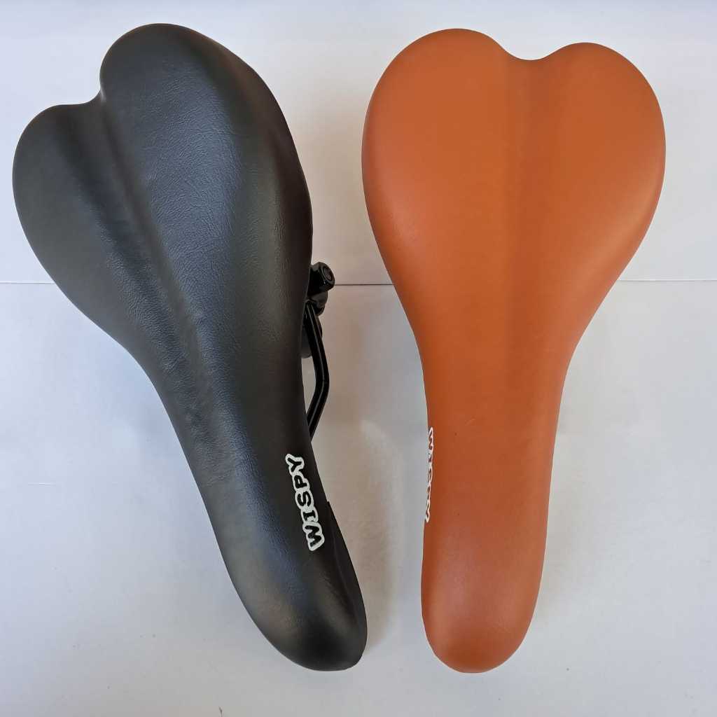 Jual SADEL SEPEDA WISPY SADDLE SEDEL JOK COKLAT HITAM KLASIK VINTAGE ...