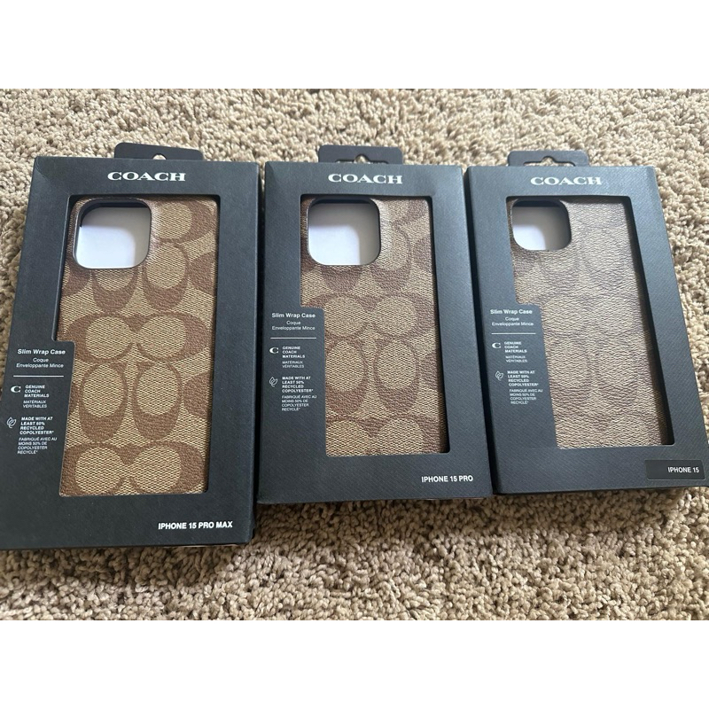 Jual Coach Iphone case 15 / 15Pro / 15Promax | Shopee Indonesia
