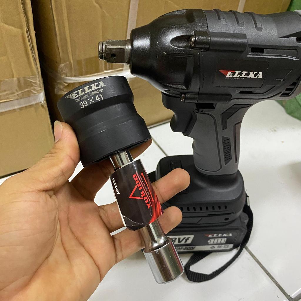 Jual Paket Double Head Socket Mata Shock Blok CVT 39x41 mm + Extension Bar 5" Sambungan Kunci ...