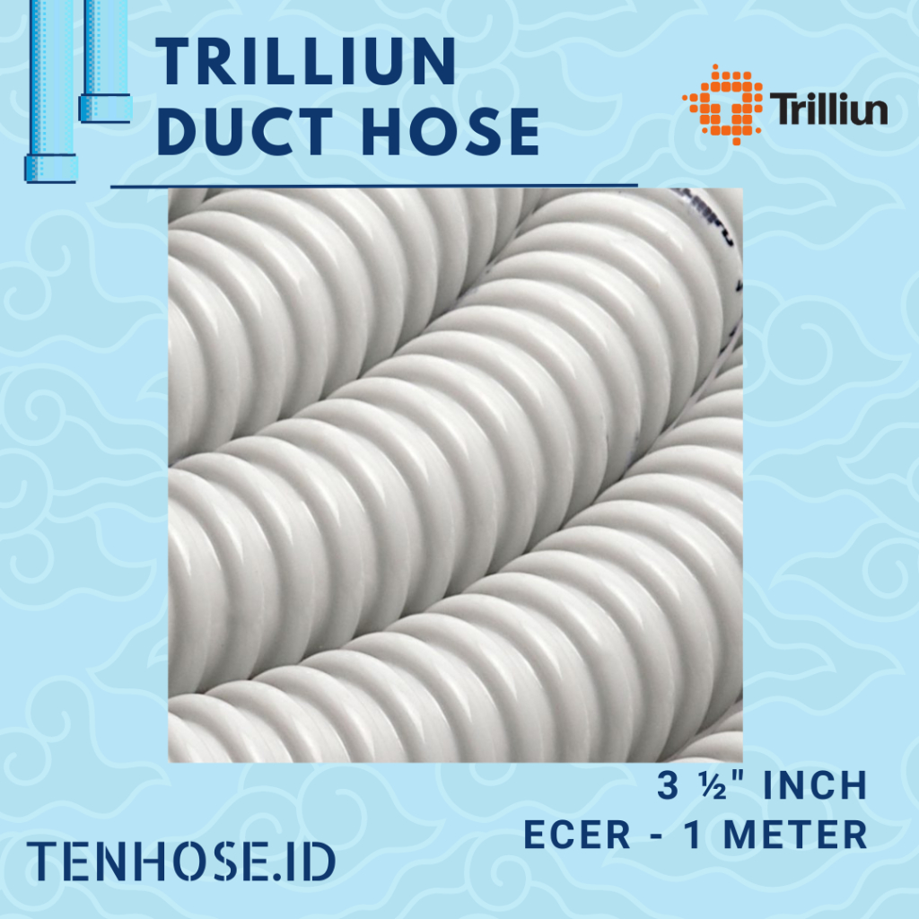 Jual Selang Trilliun Duct Hose (Air Hose) 3 ½" Inch Ecer ( 1 Meter ...
