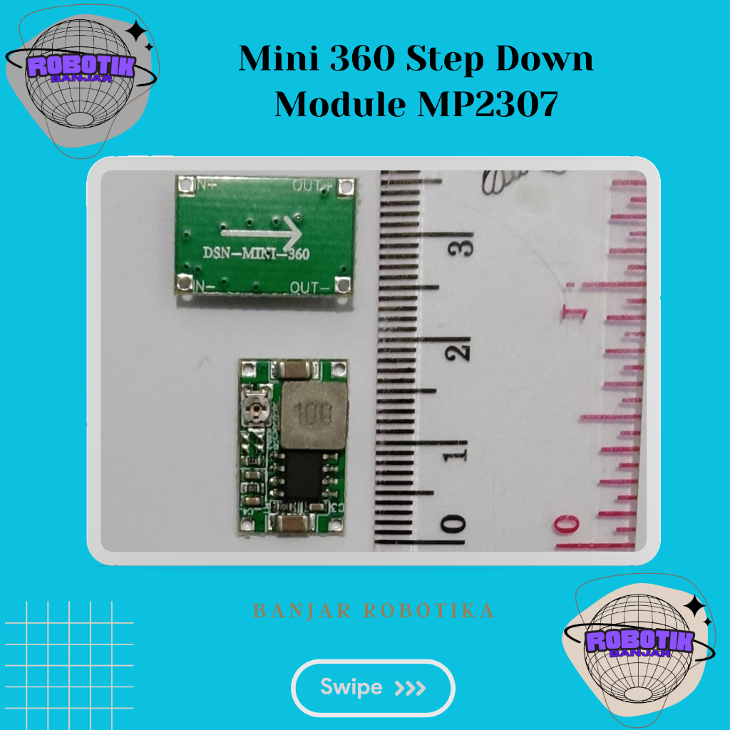 Jual Mini 360 Step Down Module MP2307 Buck Micro Step down Module ...