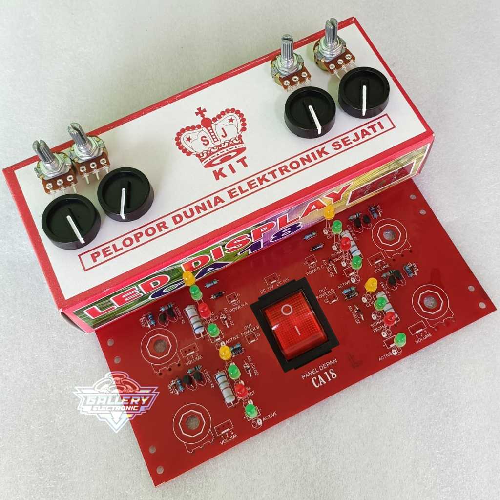 Jual Modul Kit LED CA18 Panel CA 18 Series Lengkap Potensio + Knop ...