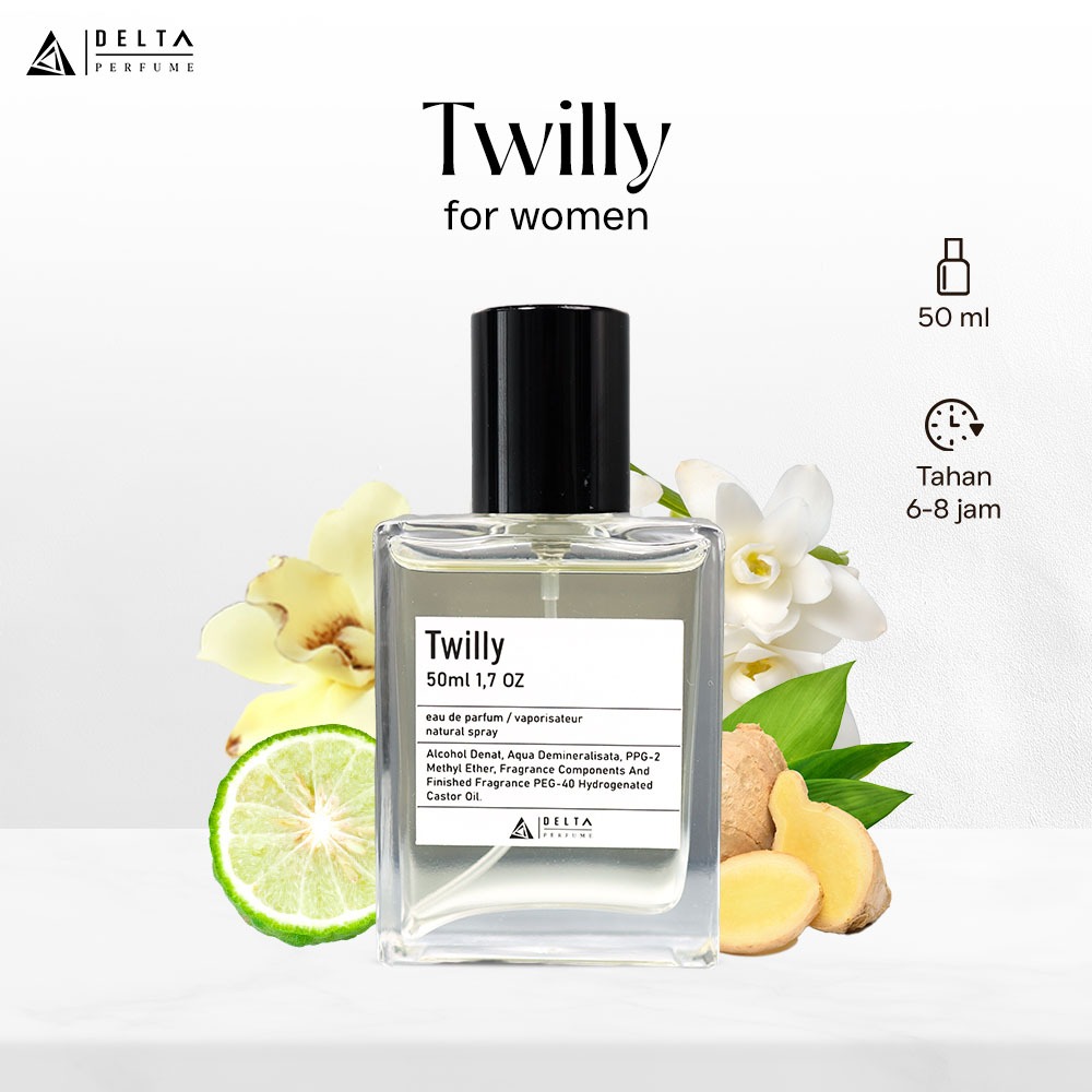 Jual Delta Perfume Official | Twilly - Parfum Wanita Tahan Lama - 50 ml ...