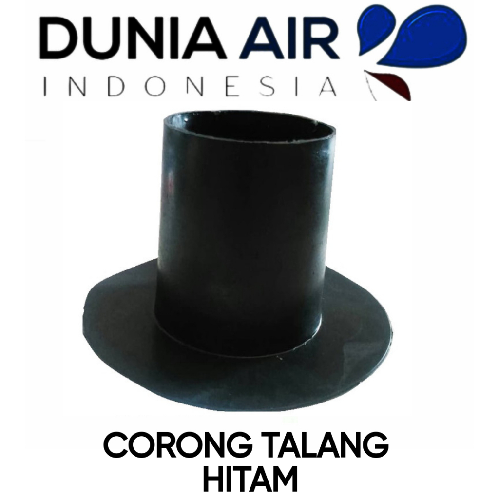 Jual Corong Talang Hitam Corong Topi dari Seng Talang / Fiber Talang ...
