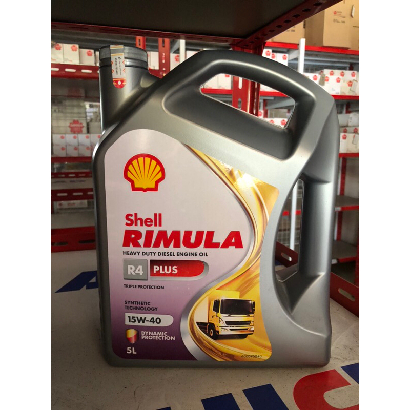 Jual Oli Shell Rimula R4 Plus SAE 15w-40 (5L) | Shopee Indonesia