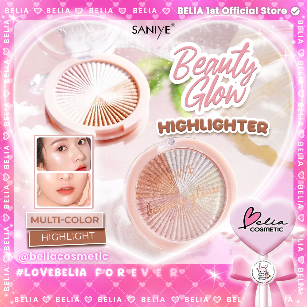 Jual BELIA SANIYE 5 Warna Glitter Highlighter | Highlight Wajah ...