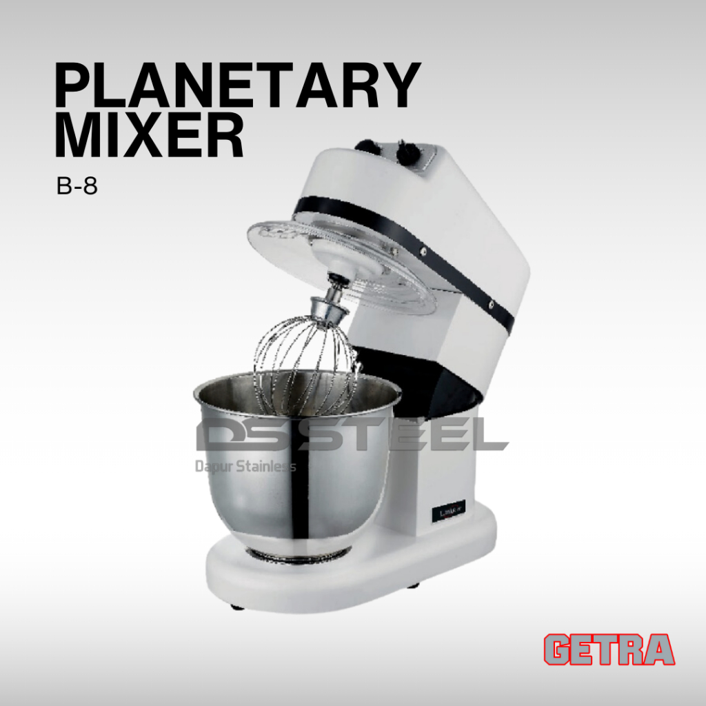 Jual Planetary Mixer GETRA B8 / Mixer GETRA B-8 / Pengaduk Adonan Kue ...