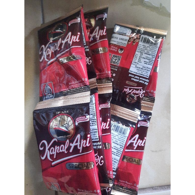 Jual kopi kapal api special mini renteng 10 x 6gr | Shopee Indonesia