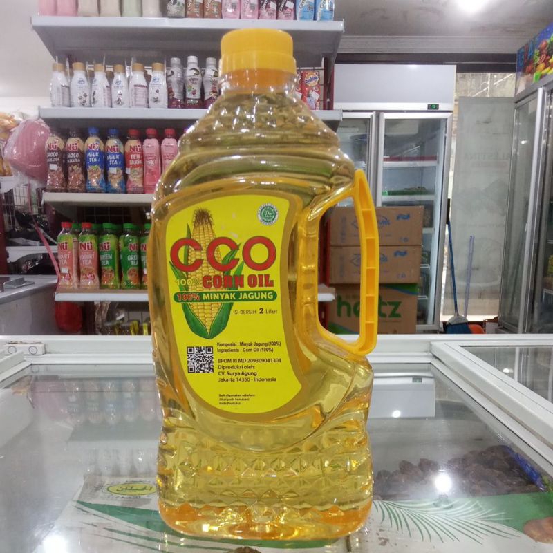 Jual Minyak jagung 100% Cco CRON oil 2ltr | Shopee Indonesia
