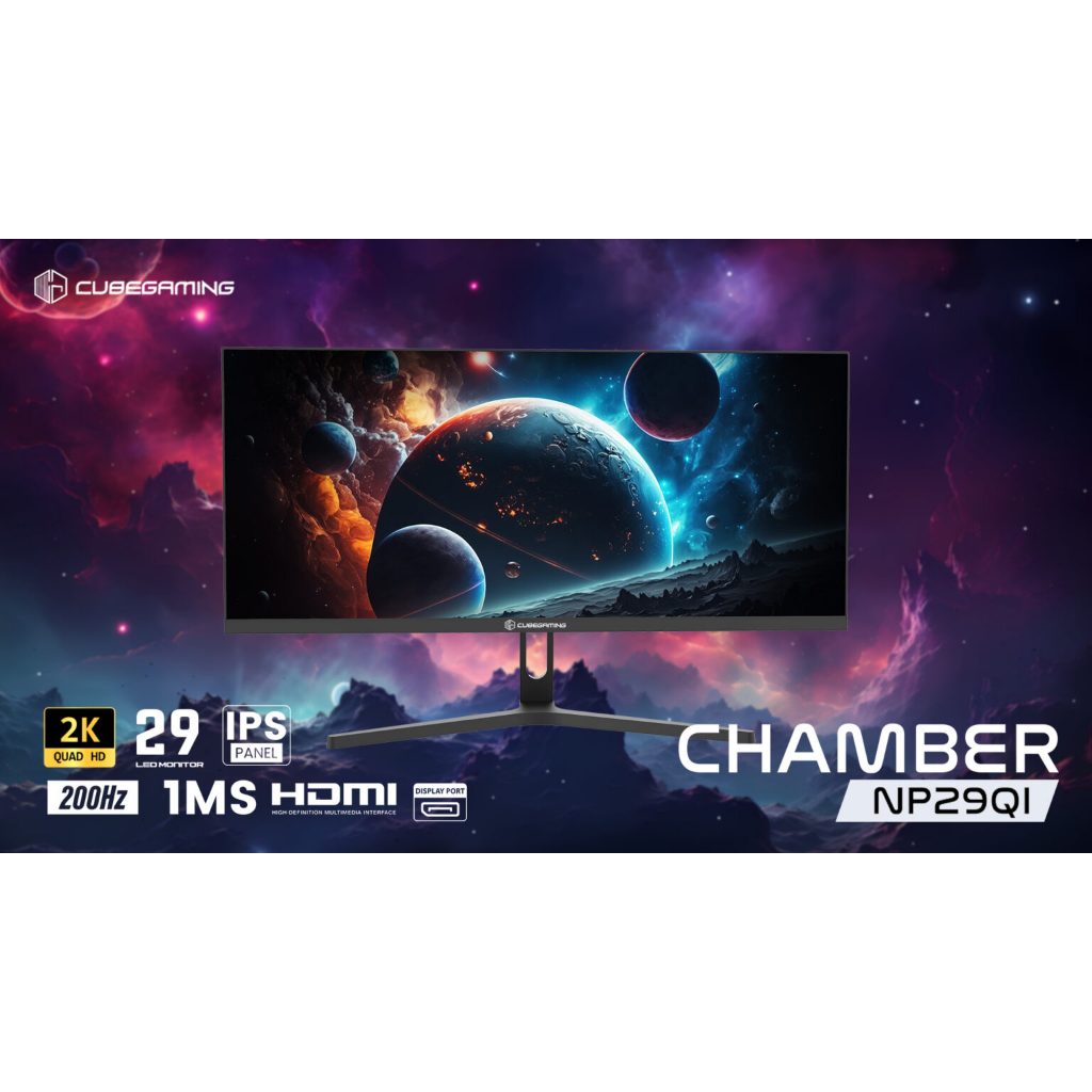 Jual Gaming Monitor CUBE GAMING CHAMBER 29" NP29QI QHD IPS 200Hz (RGB ...