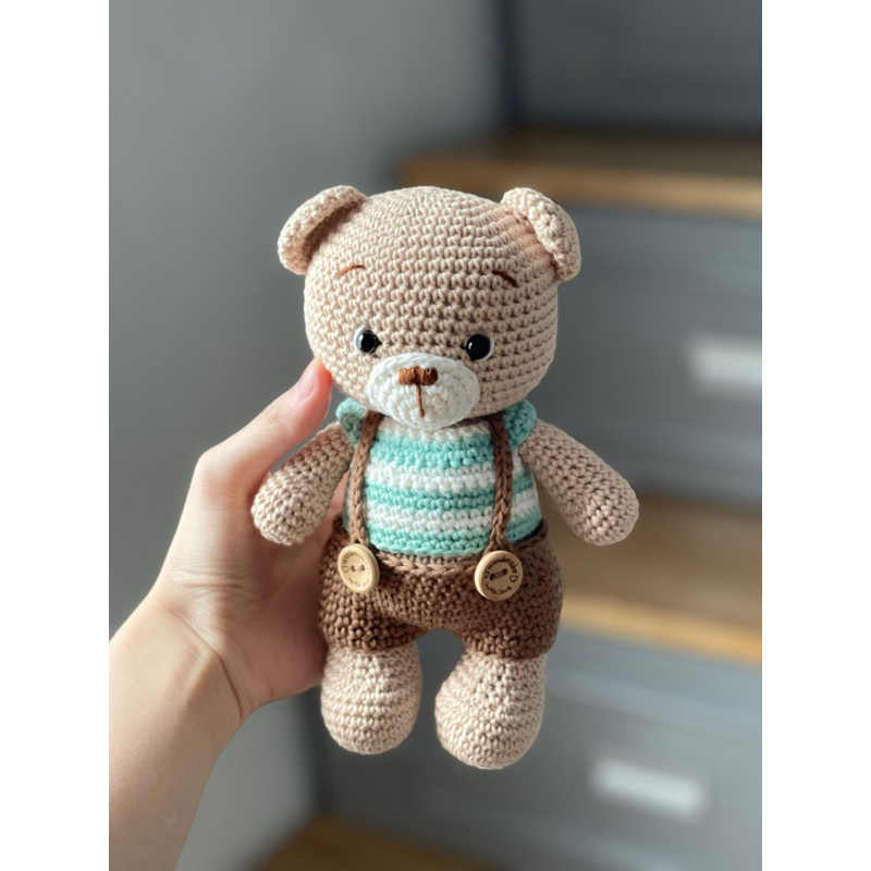 Jual Boneka Rajut Amigurumi Teddy Bear | Shopee Indonesia