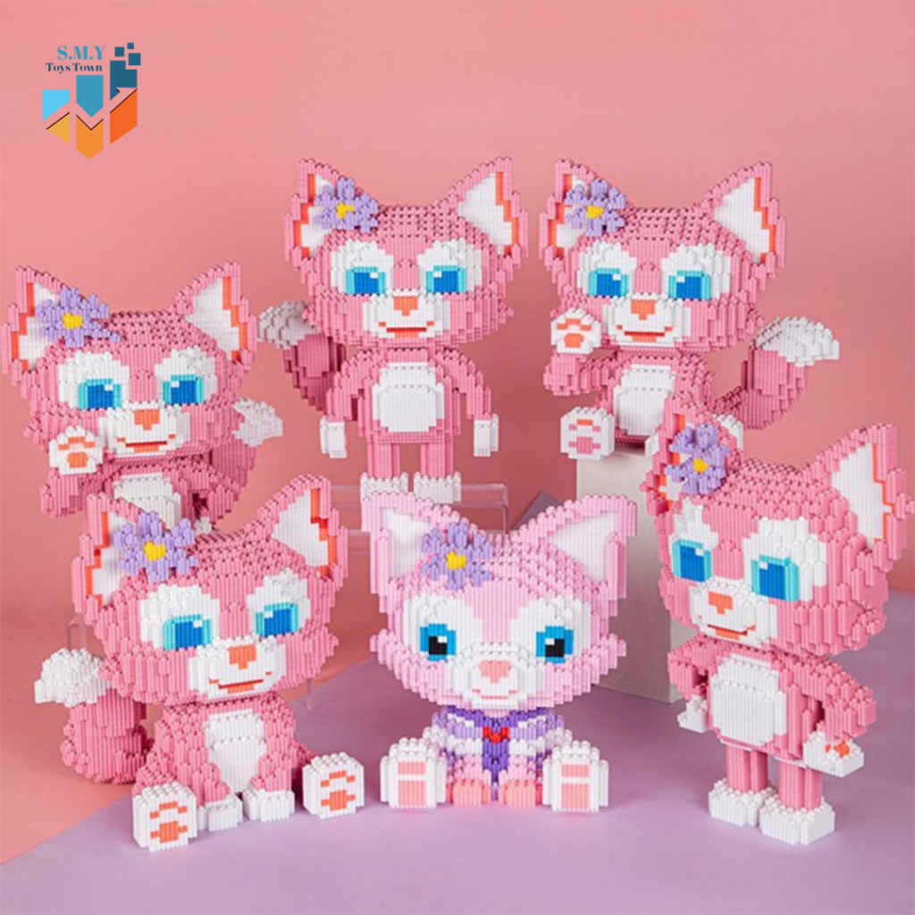 Jual SMY Toystown Nano Blocks Disney Lina Bell Medium 3D Model, Mainan ...