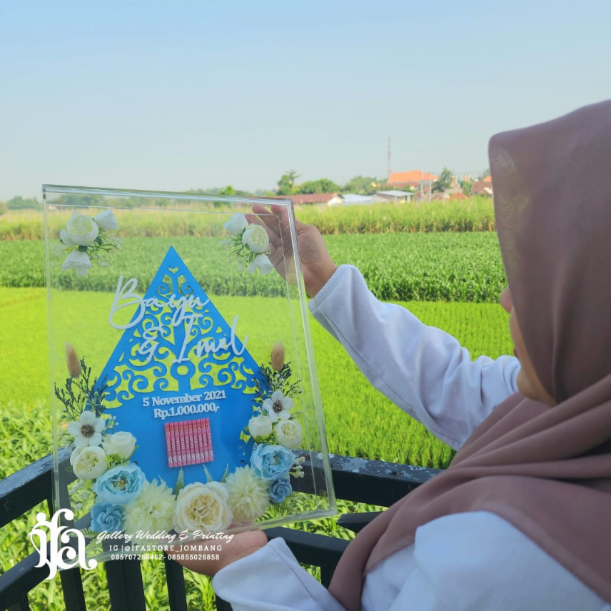 Jual Replika Mahar Nikah Elenio Brush Gunungan Wayang | Shopee Indonesia