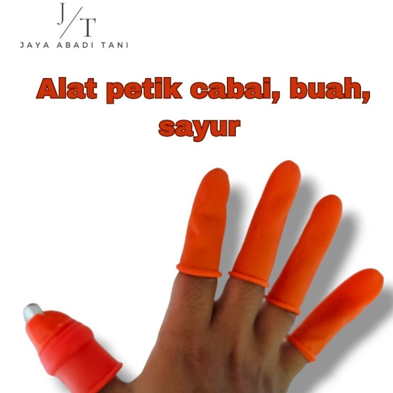 Jual alat petik buah dan sayur sarung jari jempol menggunakan pisau ...