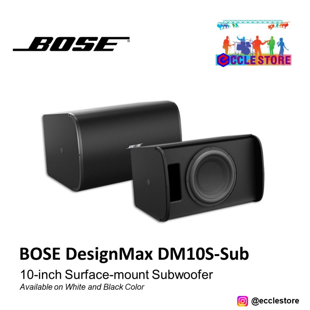 Jual BOSE DesignMax DM10S-Sub - 10 Inch Surface-mount Subwoofer ...